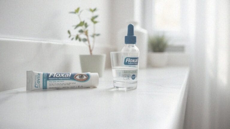 Krople na zapalenie spojówek Floxal - działanie i zastosowanie